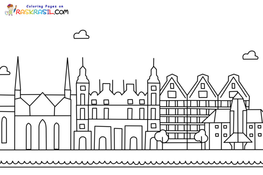 Dibujos de Polonia para Colorear