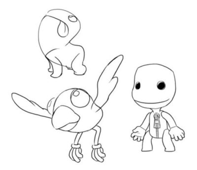 Little Big Planet Coloring Pages