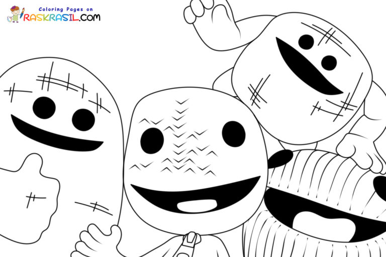 Little Big Planet Coloring Pages