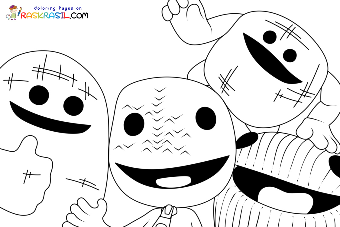 Little Big Planet Coloring Pages