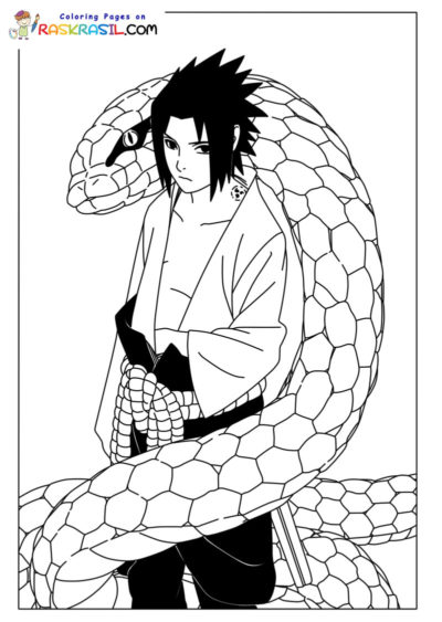 Manga Coloring Pages