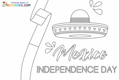 Mexican Independence Day Coloring Pages
