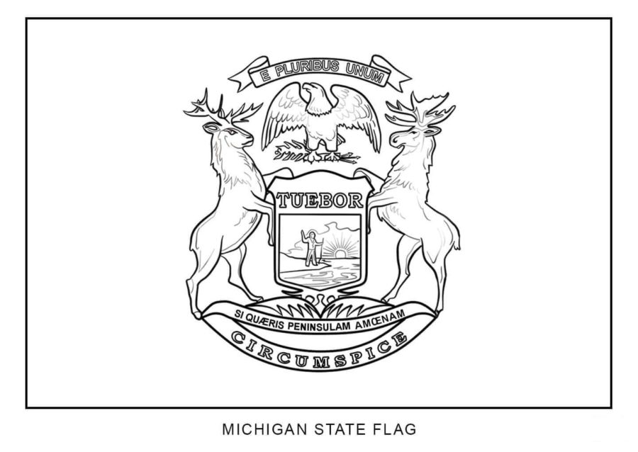 Michigan Coloring Pages
