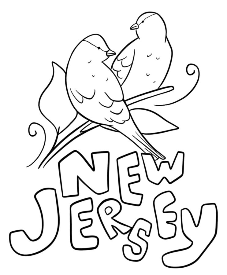 New Jersey Coloring Pages