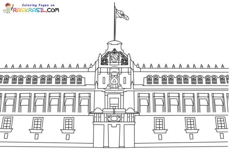 Coloriage Mexique à imprimer