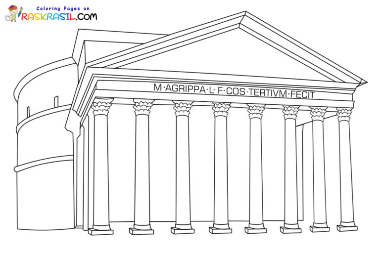 Disegni di Italia da Colorare