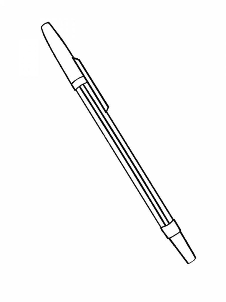 Kleurplaten Pen | Afbeeldingen om in te kleuren