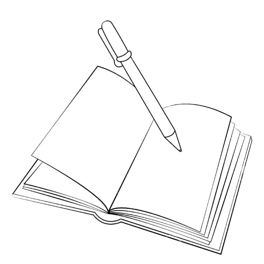 Coloriage Stylo à imprimer