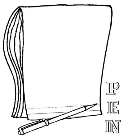 Ausmalbilder Stift | Kostenlos Malvorlagen zum Ausdrucken