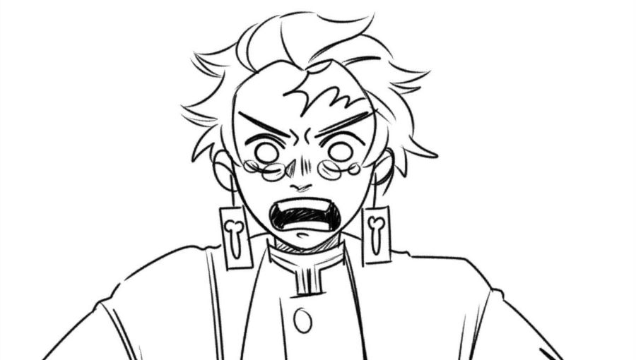 Tanjiro Coloring Pages