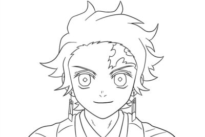 Tanjiro Coloring Pages