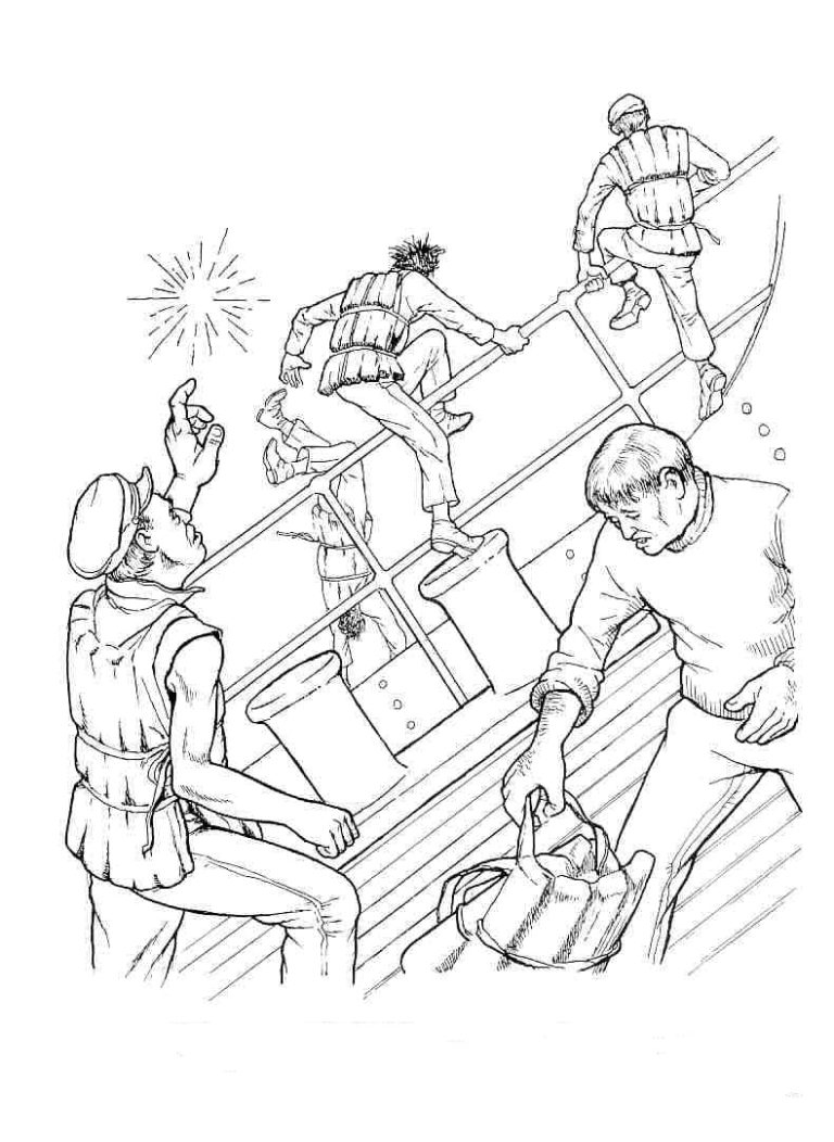 Titanic Coloring Pages