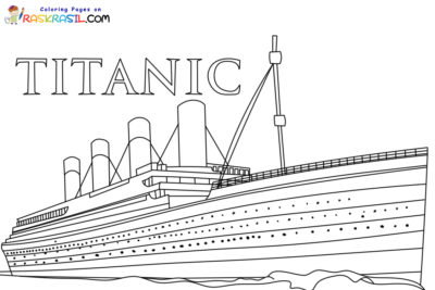 Titanic Coloring Pages