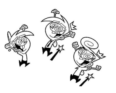 Fairly Odd Parents Coloring Pages