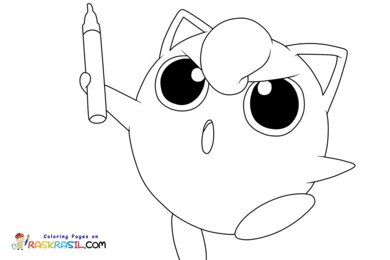 Jigglypuff Coloring Pages