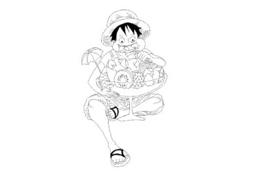 Luffy Coloring Pages