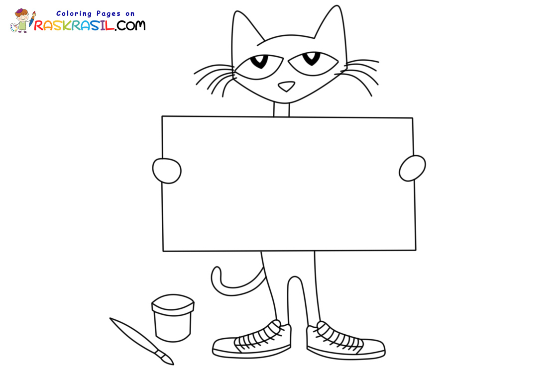 Pete the Cat Coloring Pages