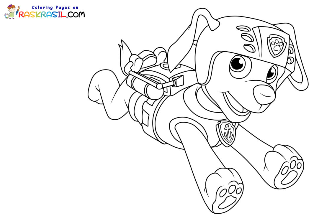 Dibujos de Zuma para Colorear