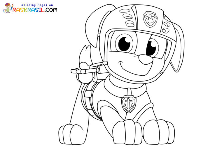 Zuma Paw Patrol Coloring Pages
