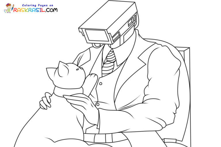 Kolorowanki Cameraman | Darmowe Malowanki do wydruku