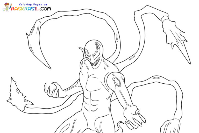 Carnage Coloring Pages