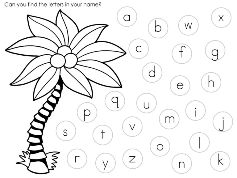 Chicka Chicka Boom Boom Coloring Pages