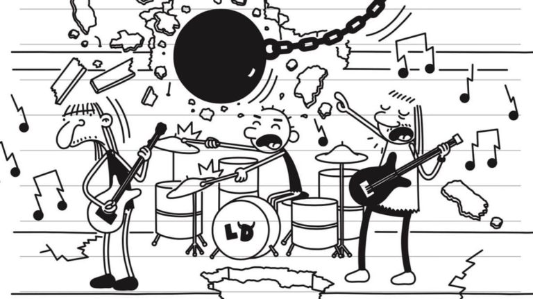 Wimpy Kid Coloring Pages