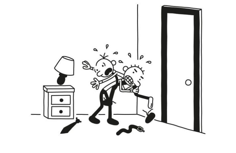 Kleurplaten Het leven van een loser | Afbeeldingen om in te kleuren