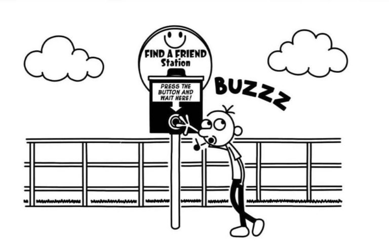 Kleurplaten Het leven van een loser | Afbeeldingen om in te kleuren