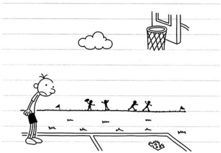 Kleurplaten Het leven van een loser | Afbeeldingen om in te kleuren