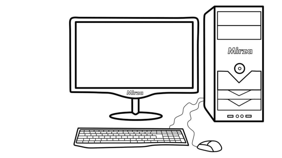 Computer Coloring Pages