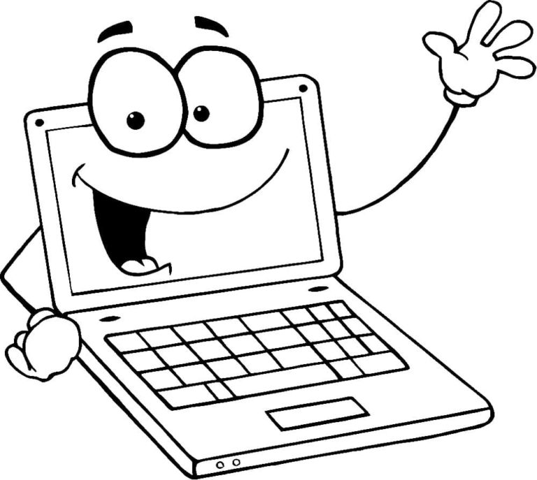 Computer Coloring Pages