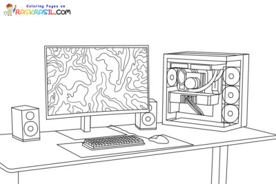 Computer Coloring Pages