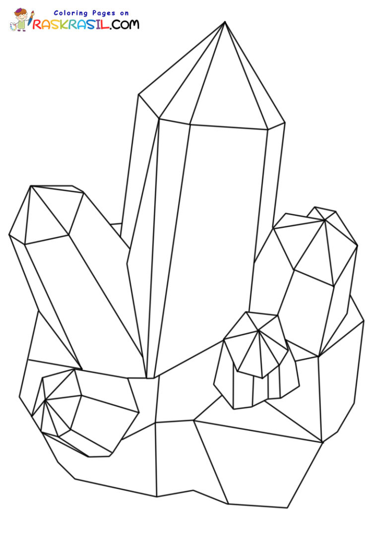 Dibujos de Diamante para Colorear