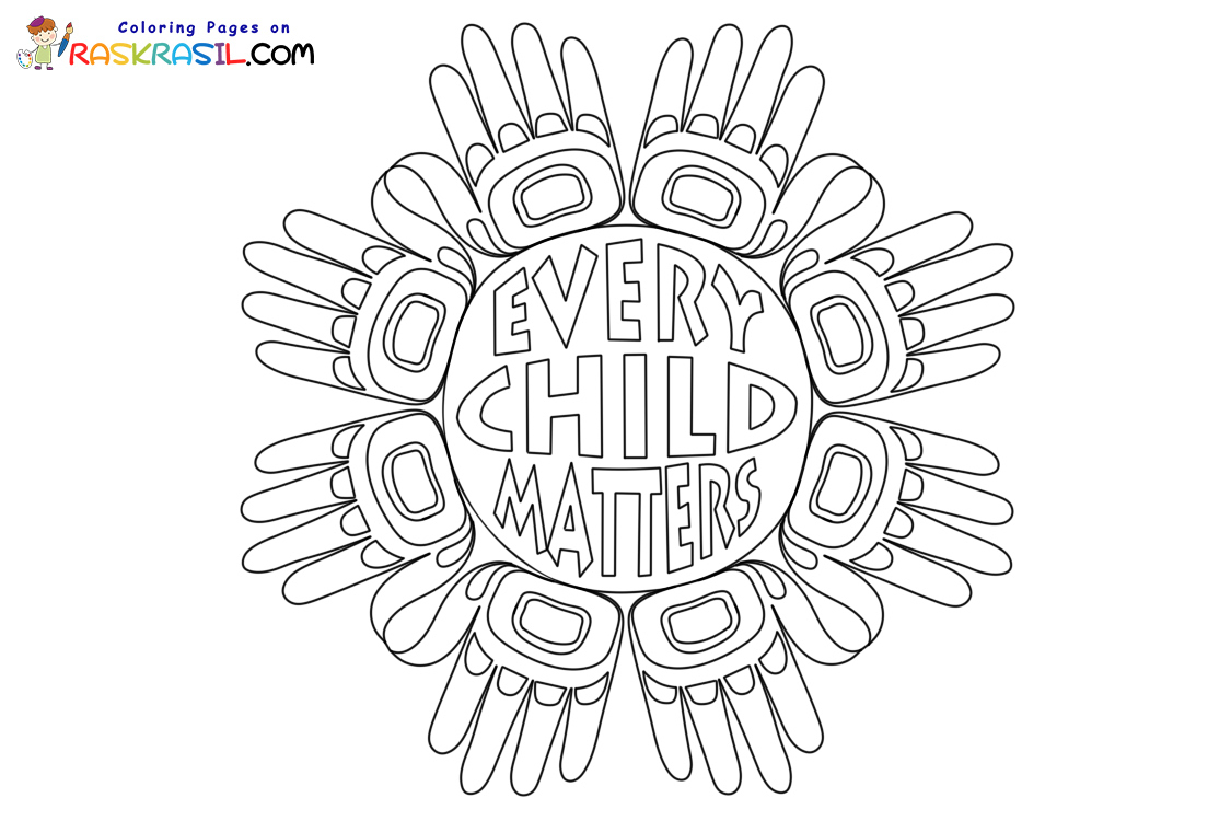 Every Child Matters Colouring Pages