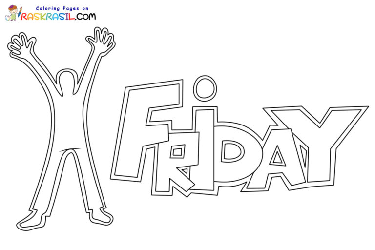 Friday Coloring Pages