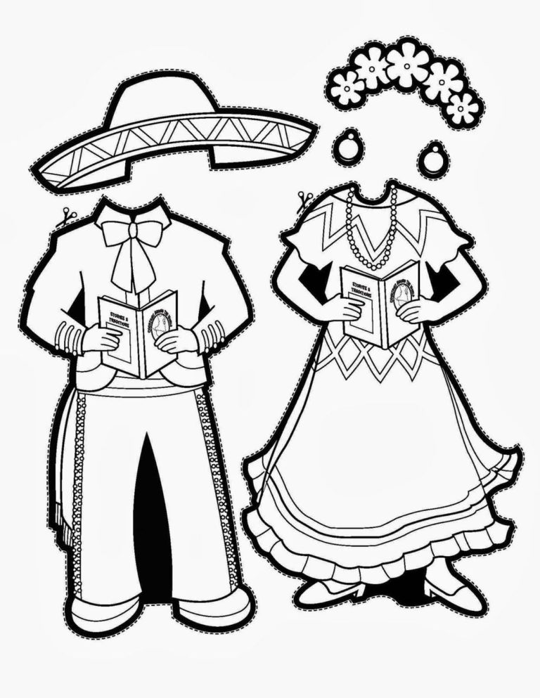 Hispanic Heritage Month Coloring Pages