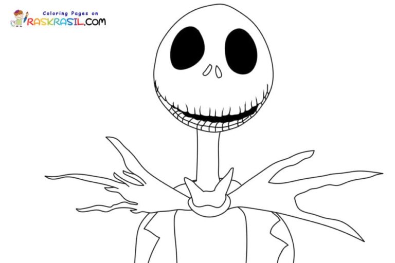 Jack Skellington Coloring Pages