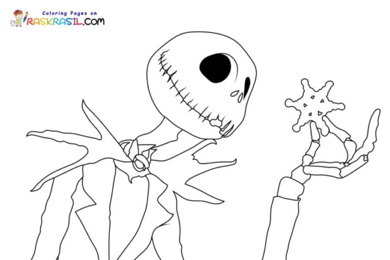 Jack Skellington Coloring Pages