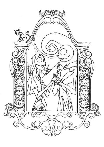 Jack Skellington Coloring Pages
