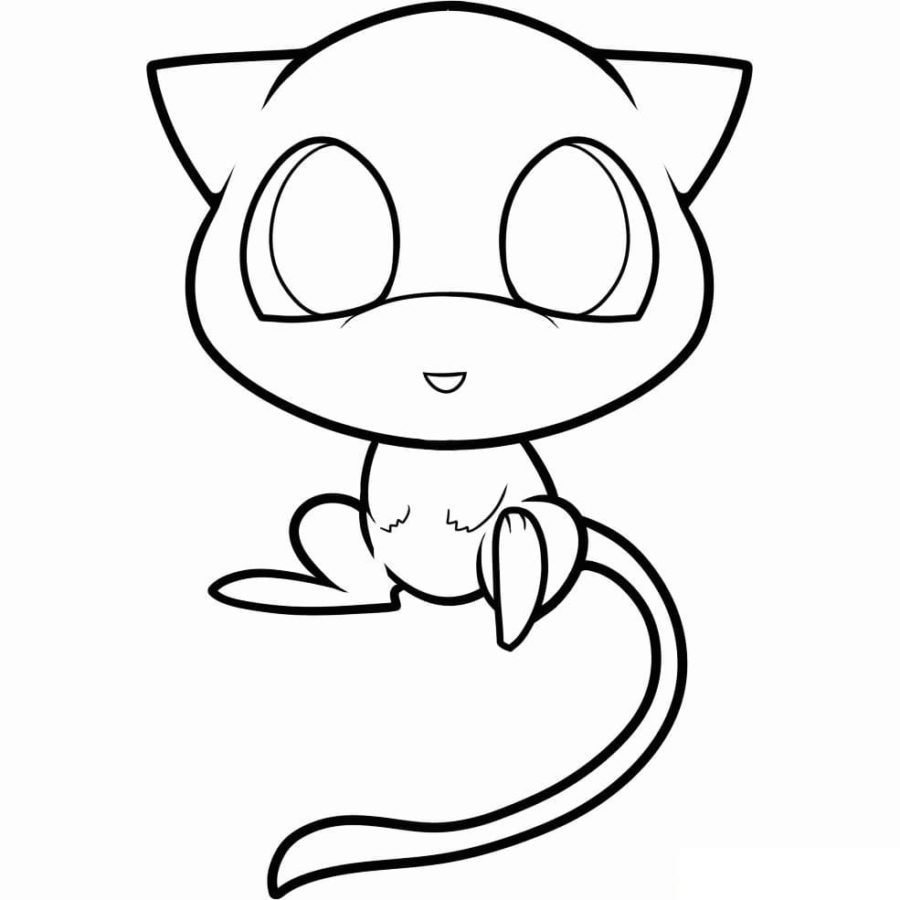 Mew Coloring Pages