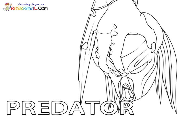 Predator Coloring Pages