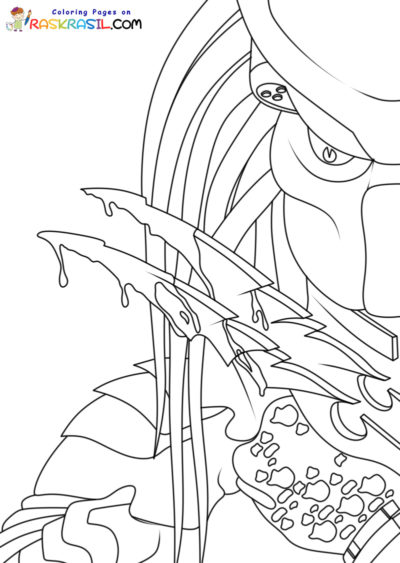 Predator Coloring Pages