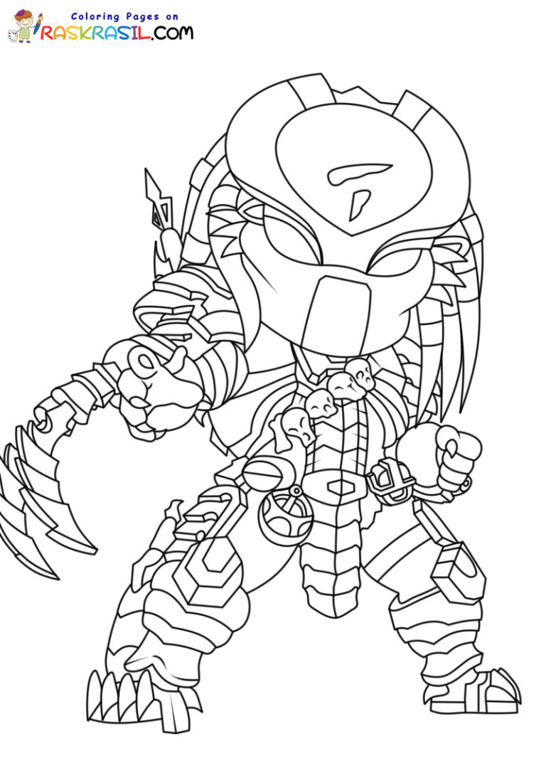 Predator Coloring Pages