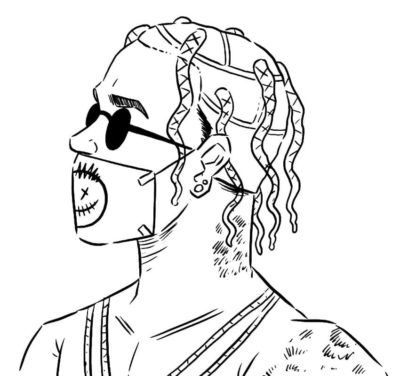 Rapper Coloring Pages | Free Printables