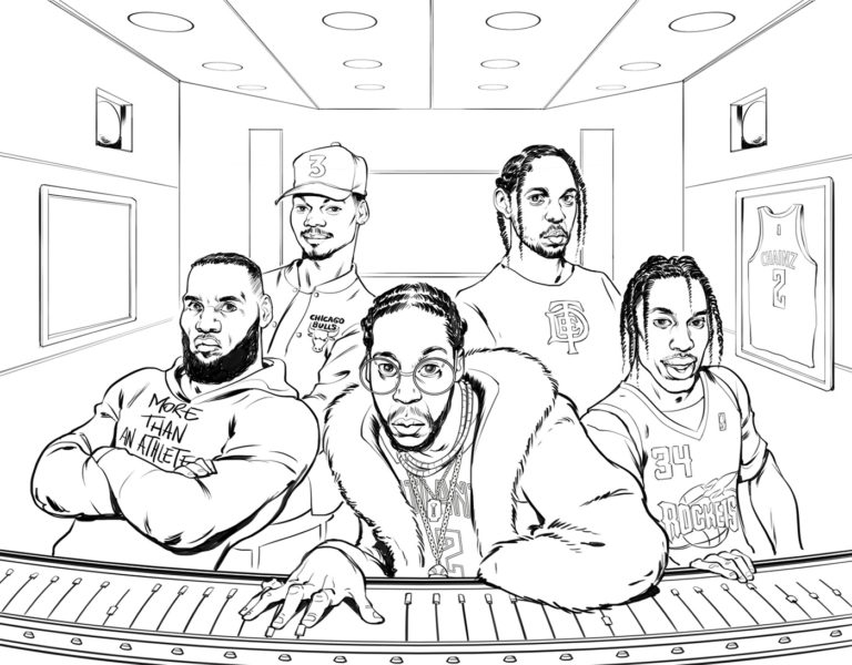 Rapper Coloring Pages | Free Printables