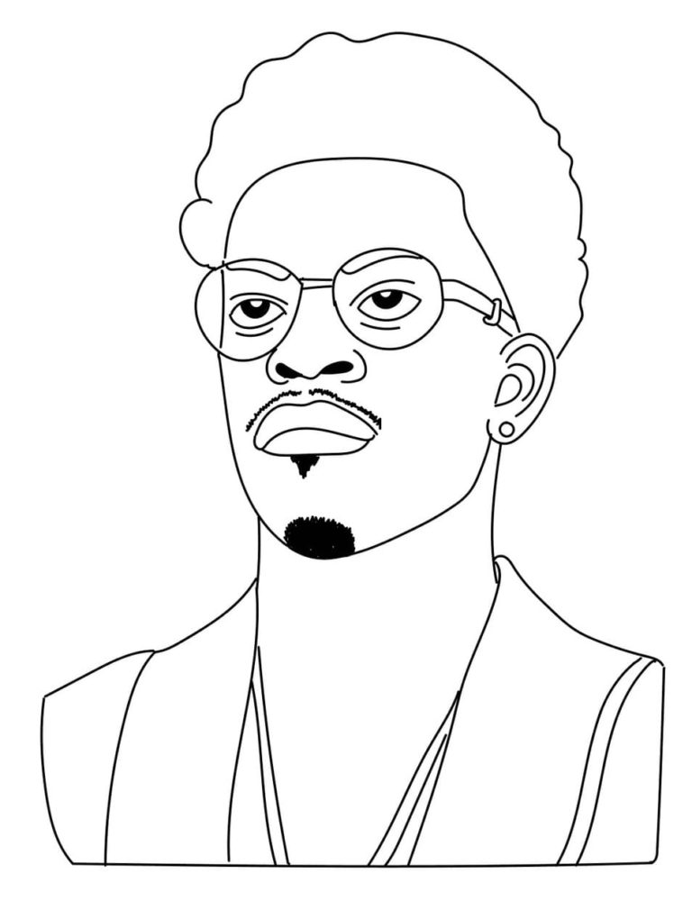Rapper Coloring Pages | Free Printables