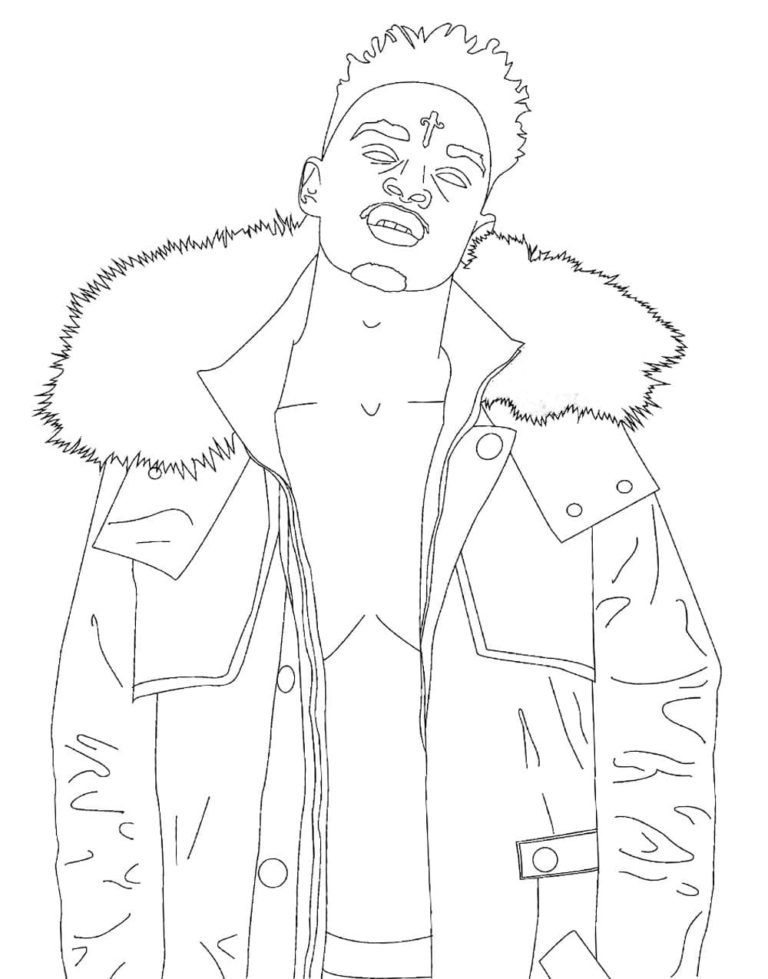 Rapper Coloring Pages | Free Printables