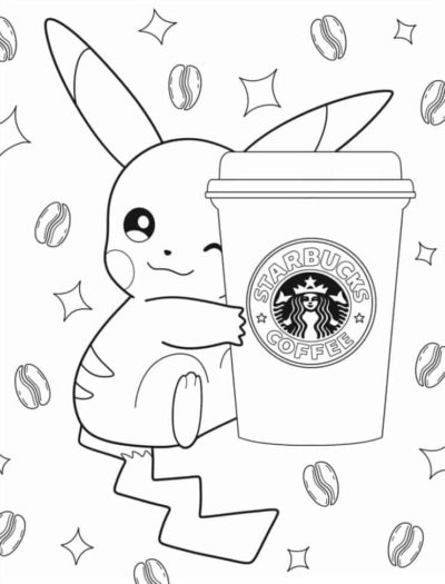 Starbucks Coloring Pages