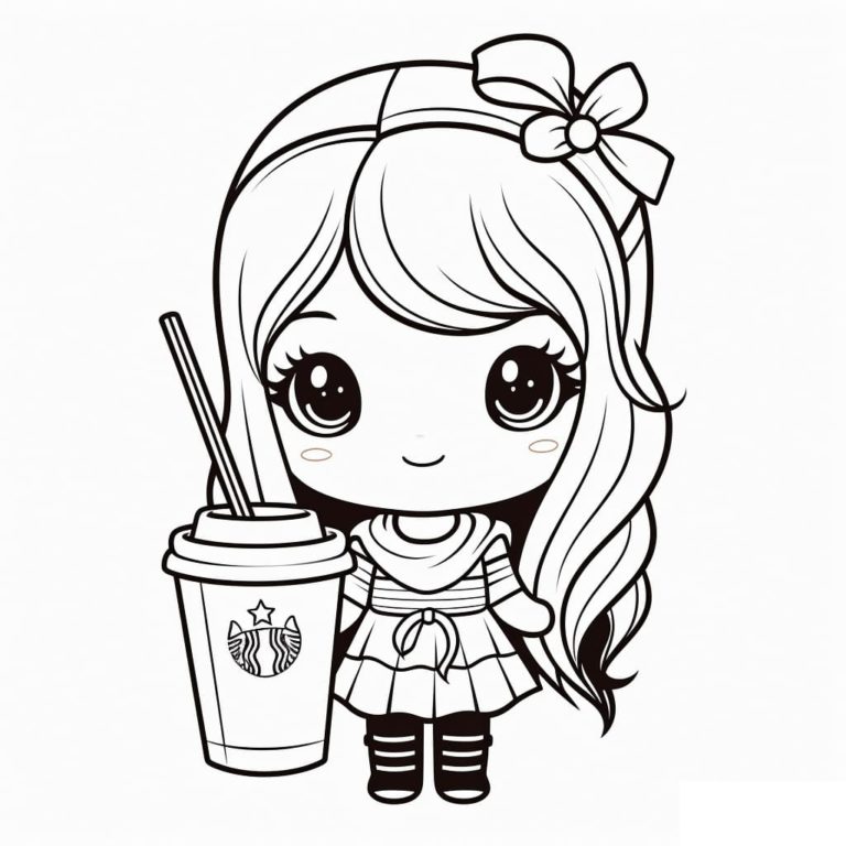 Starbucks Coloring Pages